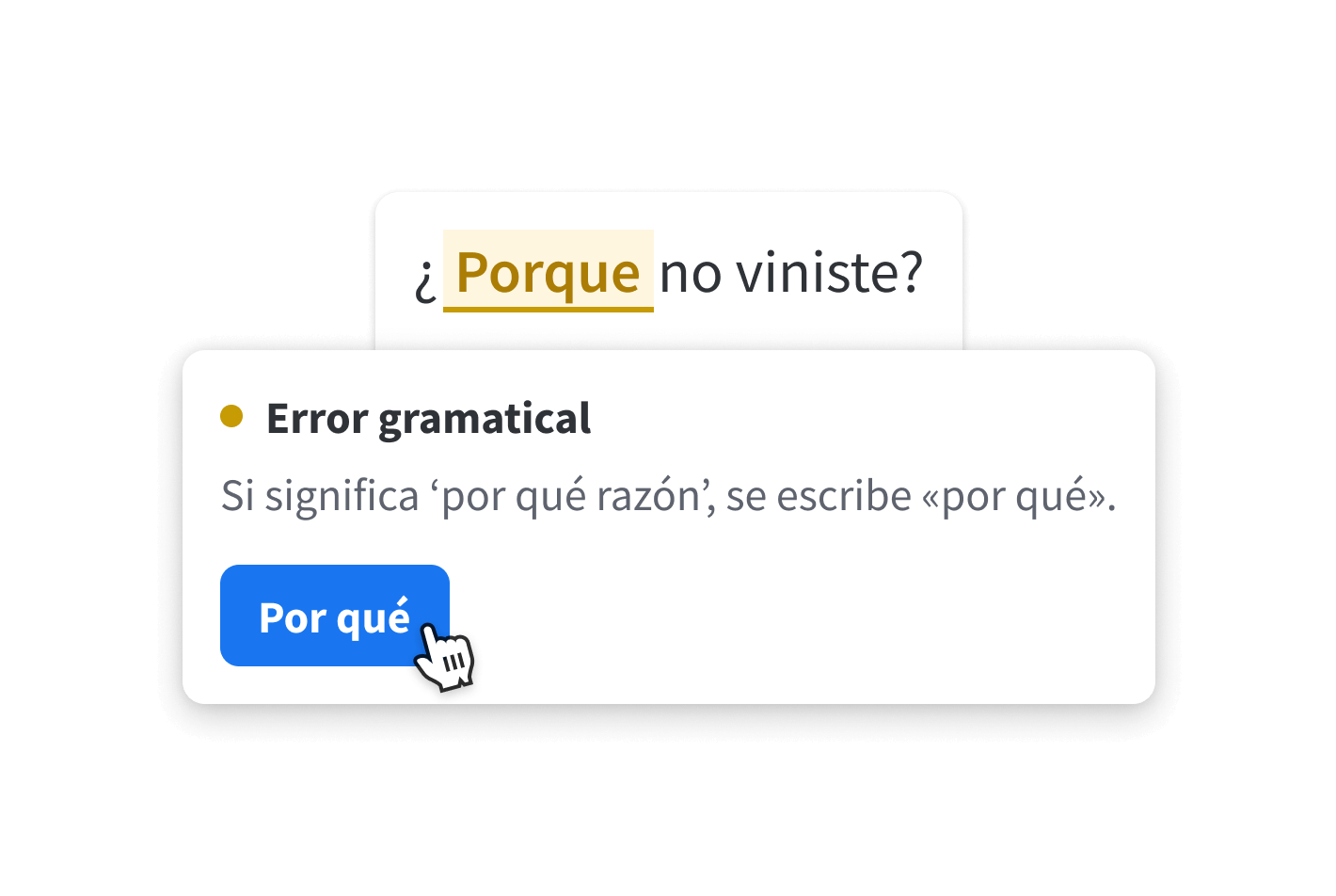 Grammar Checker For Spanish LanguageTool